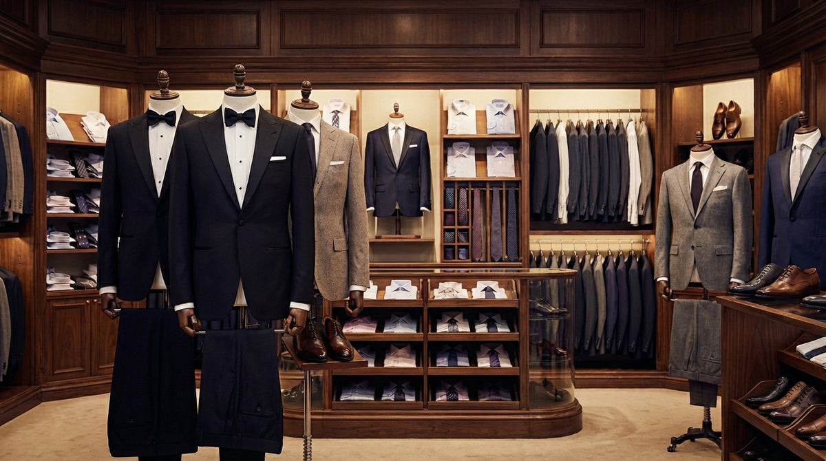 Men's Formal Wear | Suits & Overcoats & Jackets - Happy Gentleman