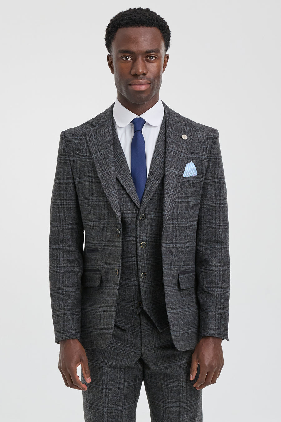 Grey 3 Piece Suits for Men | Grey Suits at Happy Gentleman