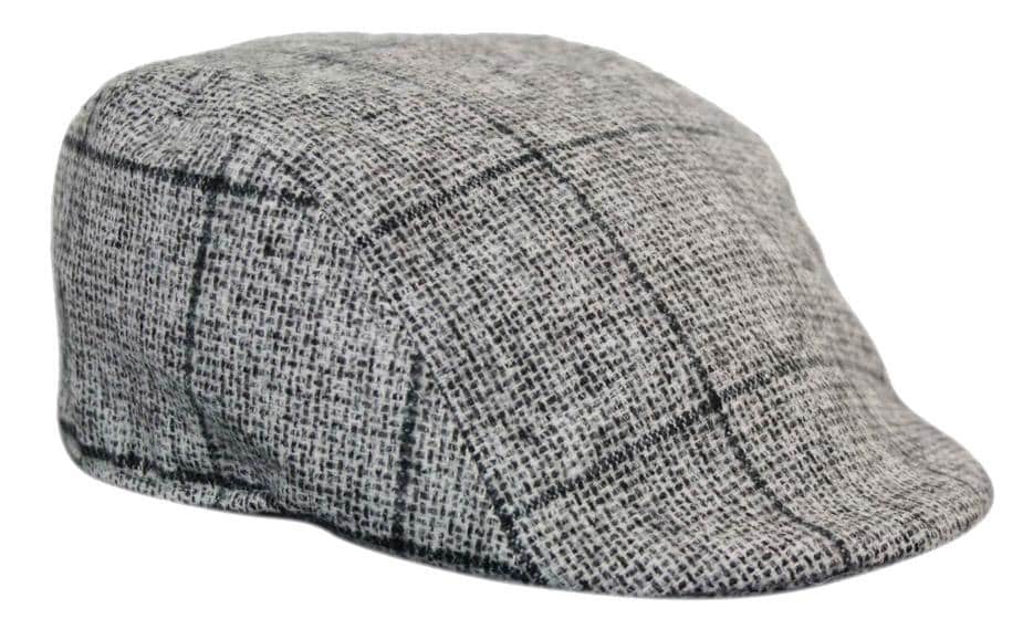 Marc Darcy Kristian Mens Tweed Vintage Retro Grandad Flat Caps Hats ...