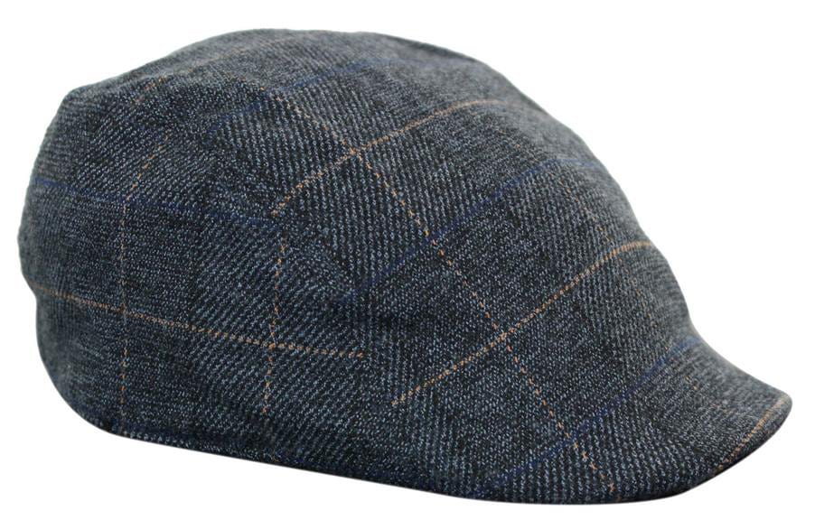 Marc Darcy Scott Mens Tweed Vintage Retro Grandad Flat Caps Hats 1920s ...