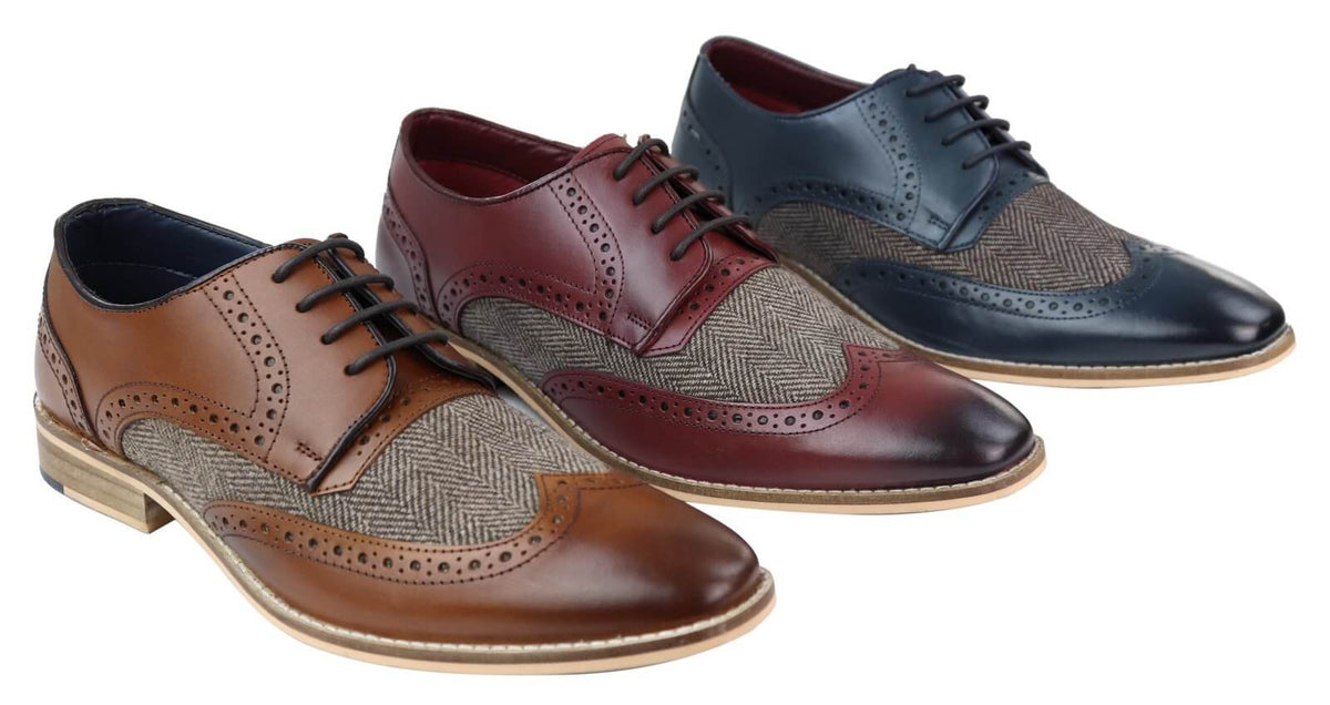 Men's Brogues and Gatsby Shoes - Happy Gentleman US