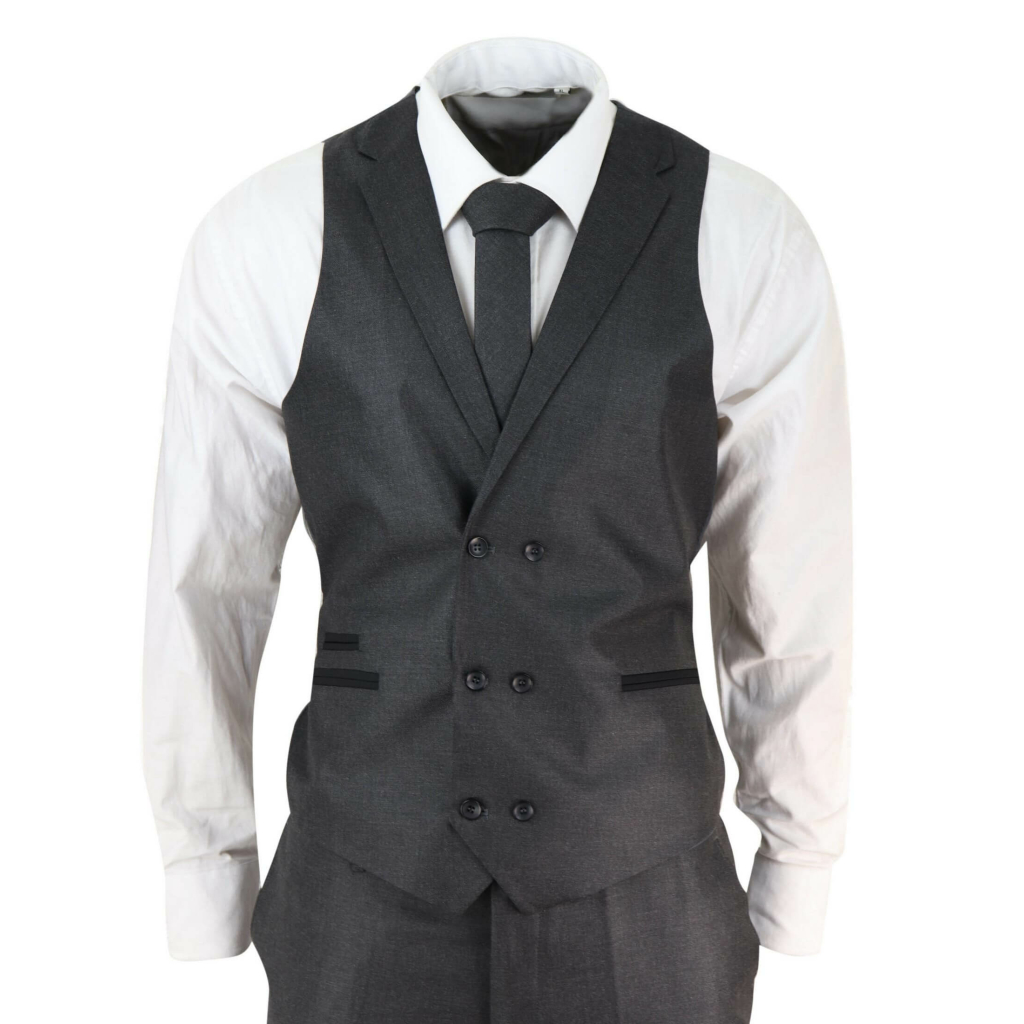 Mens 3 Piece Charcoal Grey Suit Buy Online Happy Gentleman